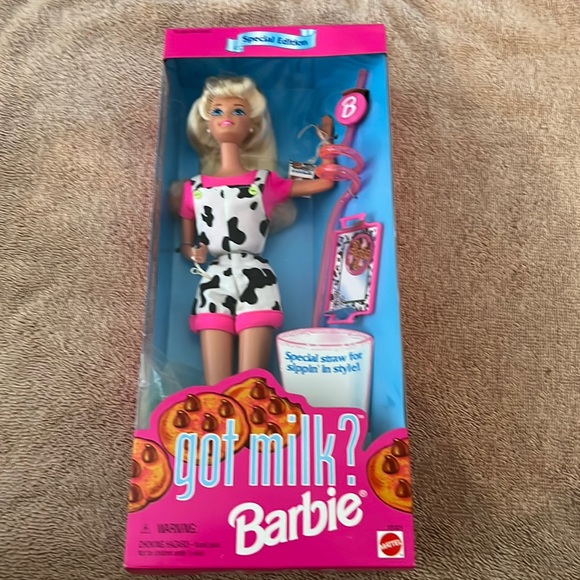 Mattel | Toys | Nib 995 Special Edition Got Milk Barbie | Poshmark